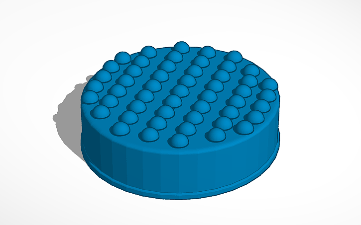 3D design Pop It - Tinkercad