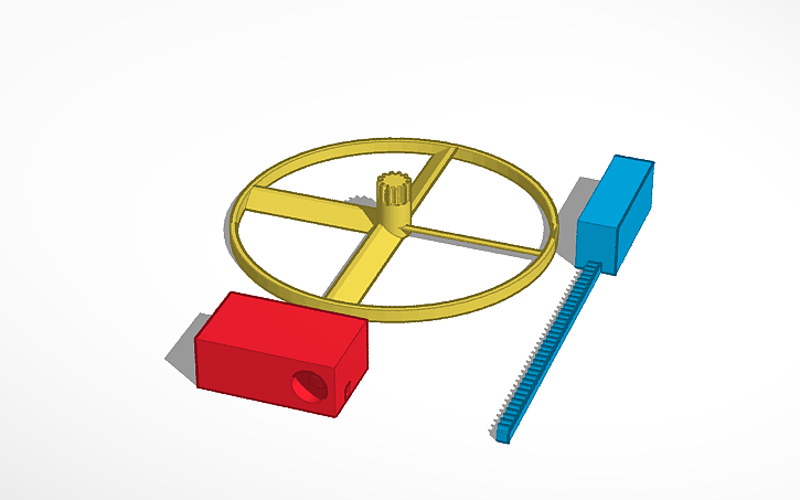 3D design Rip and Spin Toy - Tinkercad
