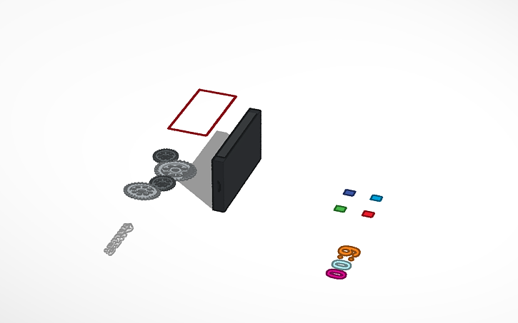 3D design Auto wallet v2 printing | Tinkercad