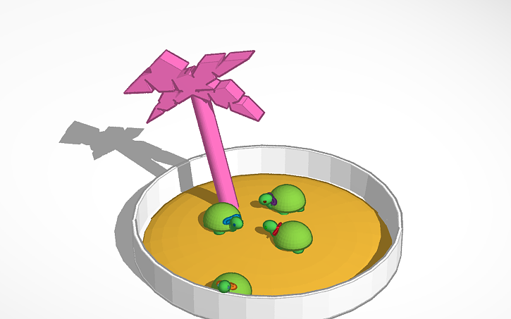 3d Design Tmnt Turtle Bowl Tinkercad