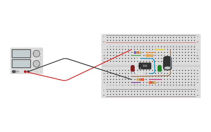 Circuit design circuito programacion | Tinkercad