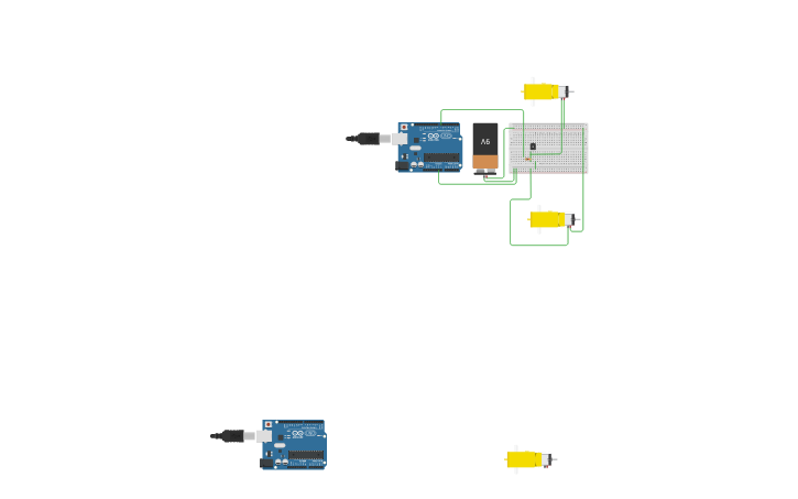 Circuit design Copy of 03.03 Arduino con Tinkercad 3. Salidas digitales II | Tinkercad