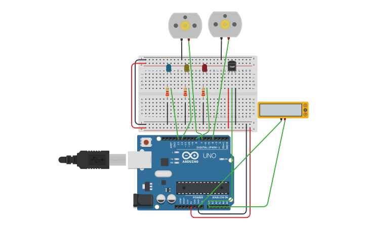 Circuit design SENSOR DE TEMPERATURA CONTROLANDO DOS VENTILADORES ... Circuit design SENSOR DE TEMPERATURA CONTROLANDO DOS VENTILADORES ...