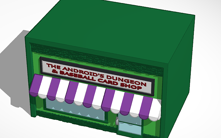 3D design Copy of супермаркет - Tinkercad