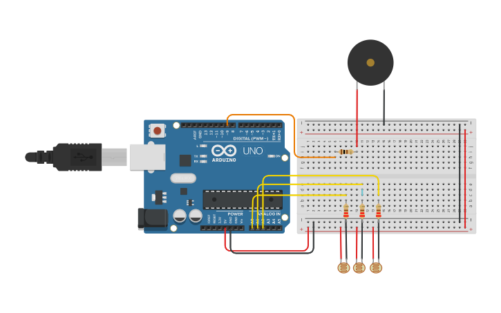 Circuit design Experiment_6C | Tinkercad