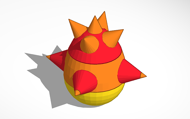3D design fire dragon egg | Tinkercad