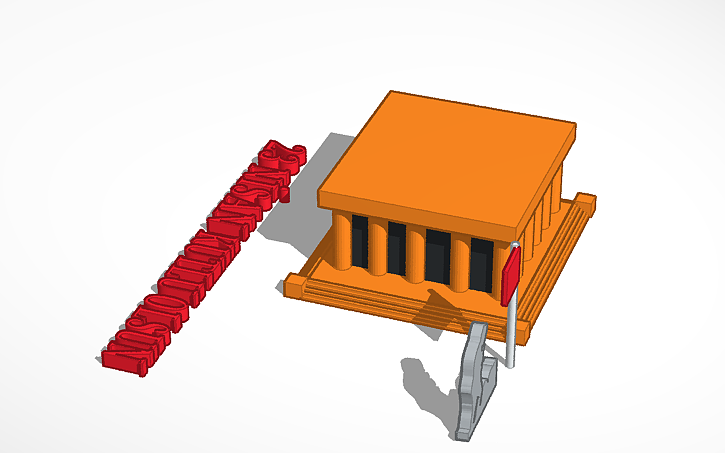 3D design ANITKABİR | Tinkercad