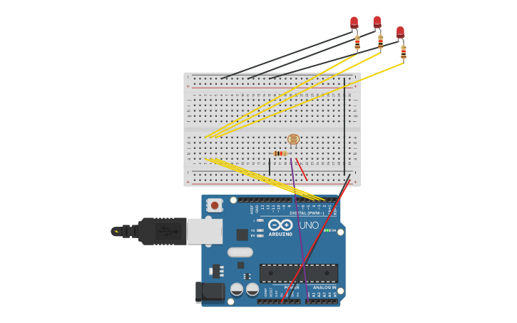 Circuit design Assignment 5 - Tinkercad