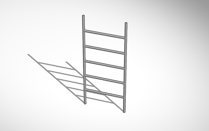 3D design Ladder - Tinkercad