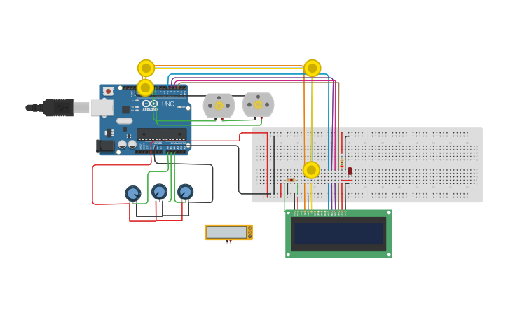 Circuit design Smart Home Garden Irrigation System | Tinkercad