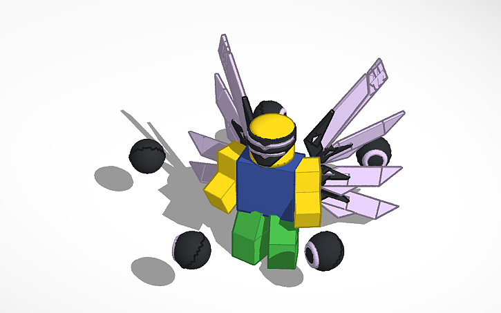 3D design blox fruit cyborg v4 | Tinkercad