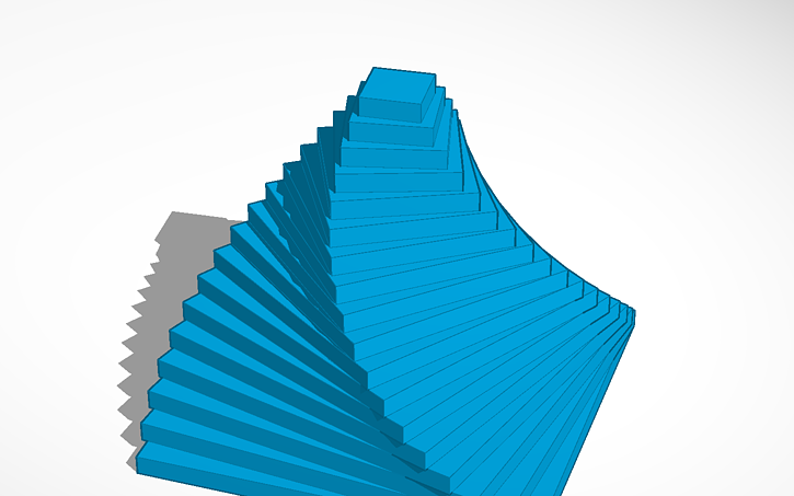 3d Design Spiral Tower Tinkercad