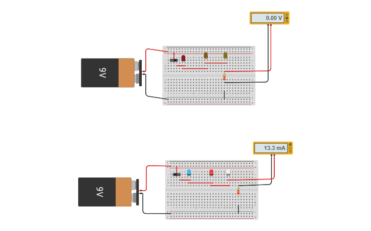 Circuit Design Ejercicio De Circuitos 2 Tinkercad