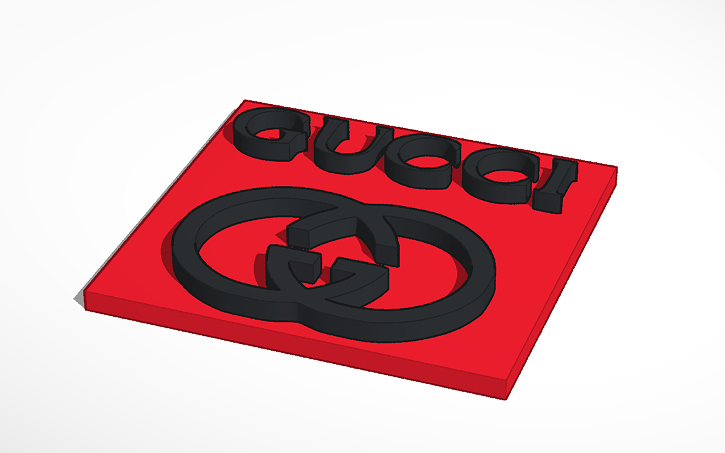 3D design GUCCI | Tinkercad
