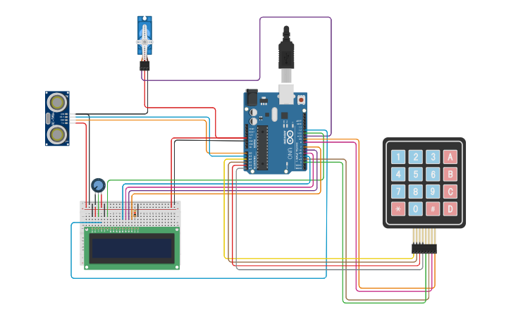 Circuit Design Zadanie3 Tinkercad