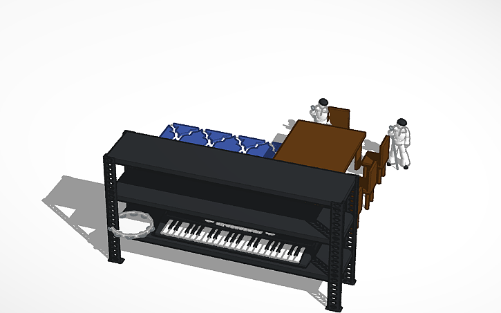 3D design Music Classroom - Tinkercad
