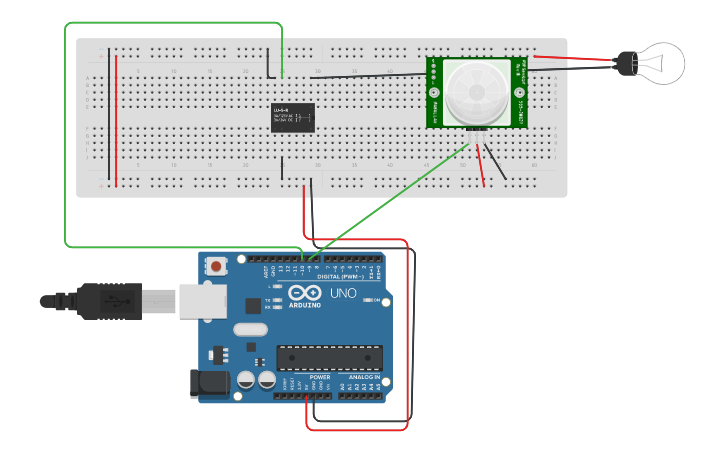 Circuit design Projeto EDP - Tinkercad