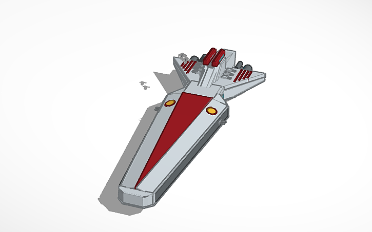 3D design Venator Class Star Destroyer | Tinkercad