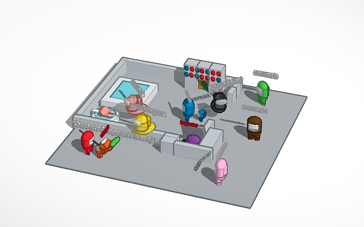 3D design among us - Tinkercad