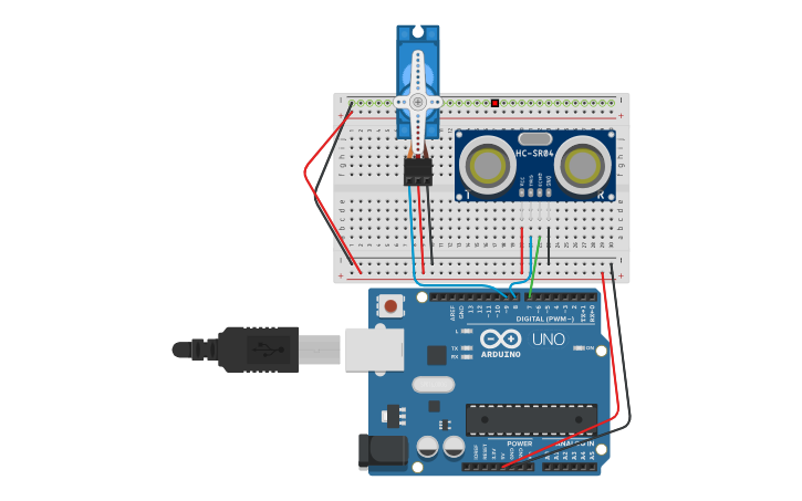 Circuit design Practica 21 - Tinkercad