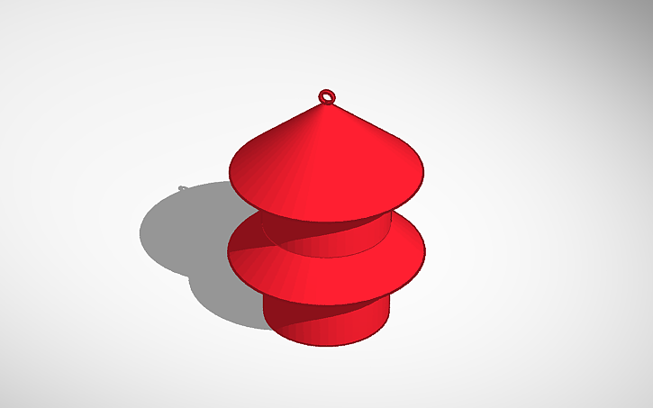 3D design Federal signal model 7 - Tinkercad