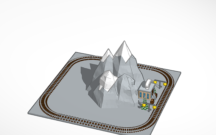 3D design Snow Train | Tinkercad