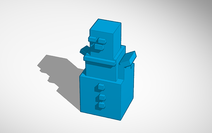3D design snowman/rpg - Tinkercad