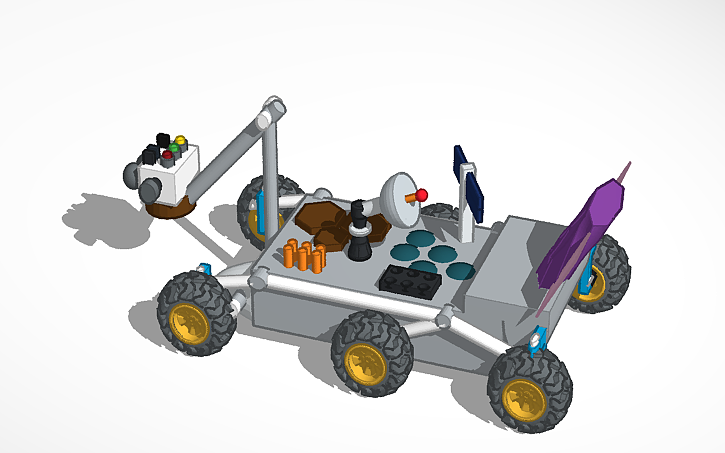3D design the rover - Tinkercad