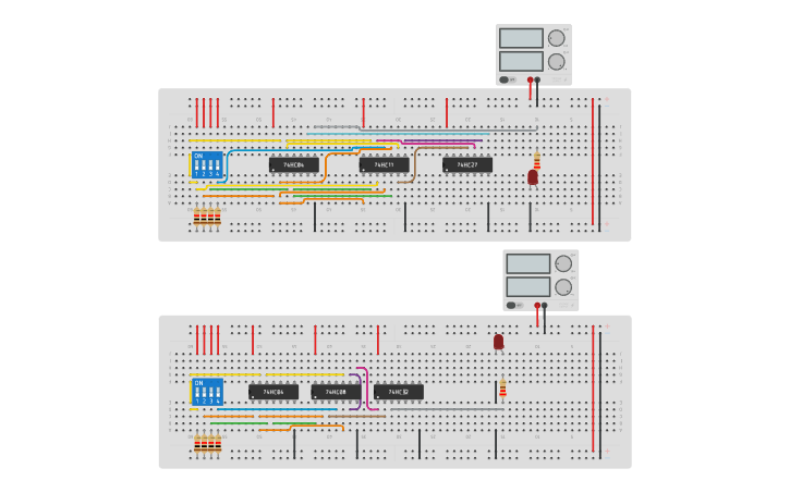Circuit design Laboratory Task 3 | Tinkercad
