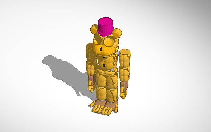 3D design springlock suit fredbear - Tinkercad
