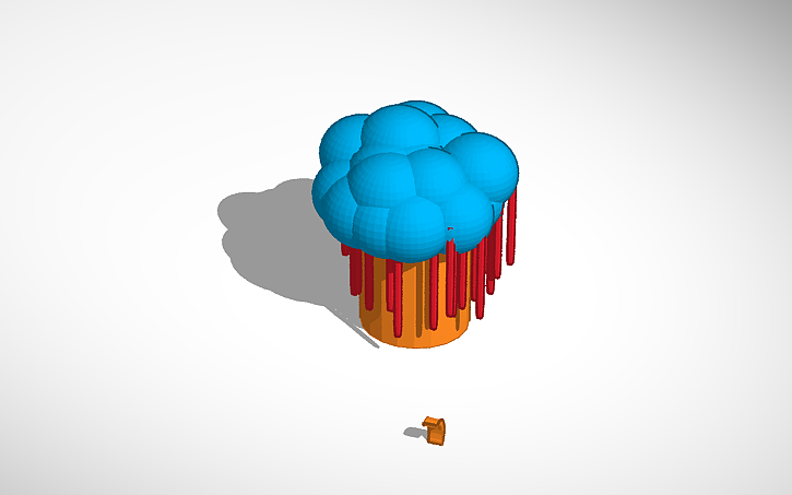 3D design spaghetti tree | Tinkercad