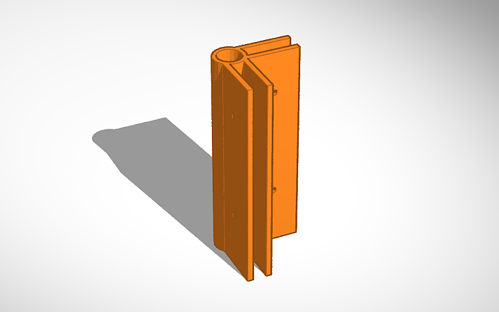 3D design El Cheapo V Tail mount | Tinkercad