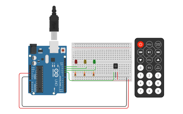 Circuit design Laboratory work #14 | Tinkercad