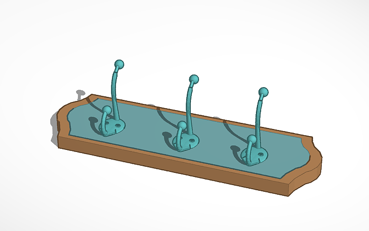 3D design Rack - Tinkercad