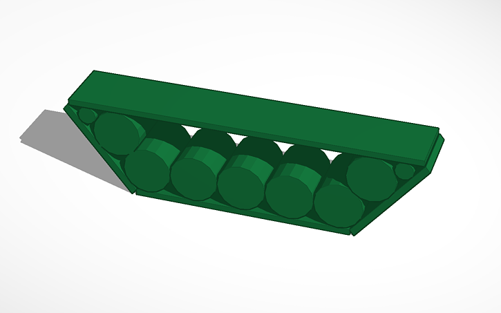 3D design tank track - Tinkercad