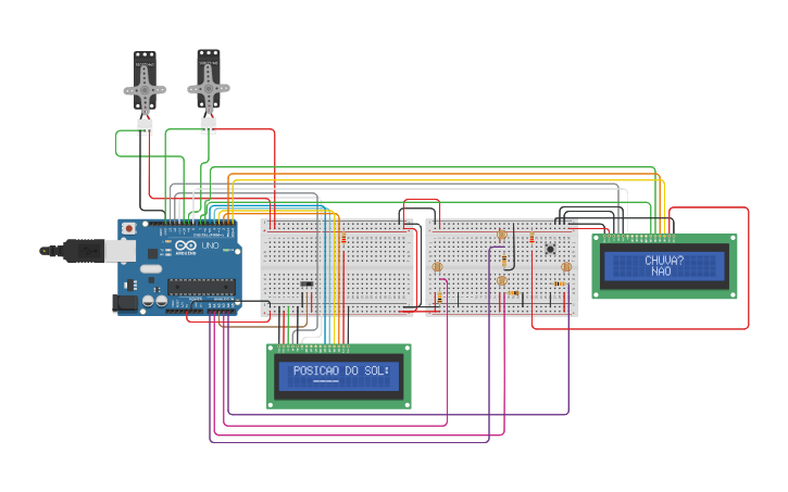 Circuit design CDM PROJETO FINAL - Tinkercad