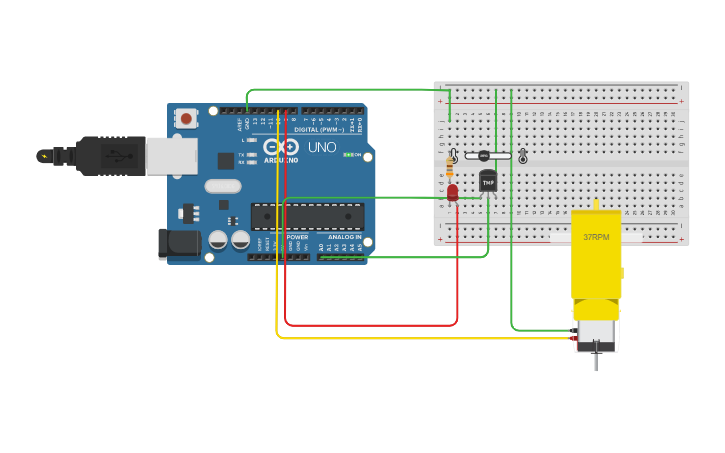 Circuit design Ejercicio Arduino parte 1 ACT3 | Tinkercad