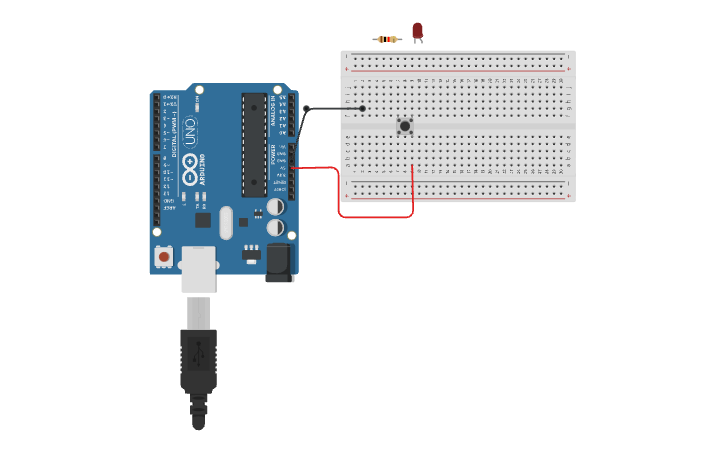 Circuit design Mod 5 Part 1: Button Introduction | Tinkercad