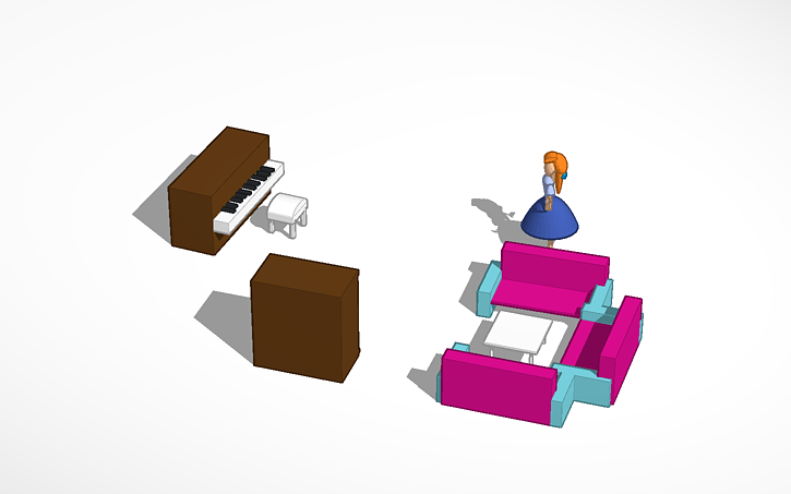 3D design GIRL MODEL ^_^ | Tinkercad