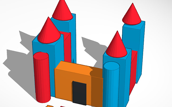 3D design bfff castle | Tinkercad