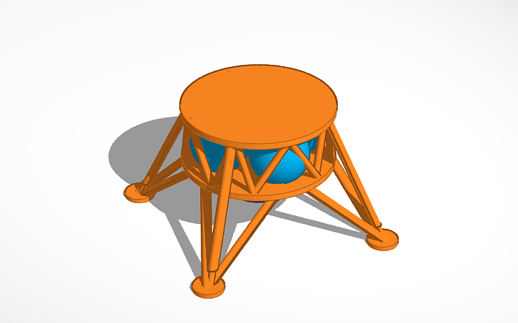 3D design Beresheet | Tinkercad