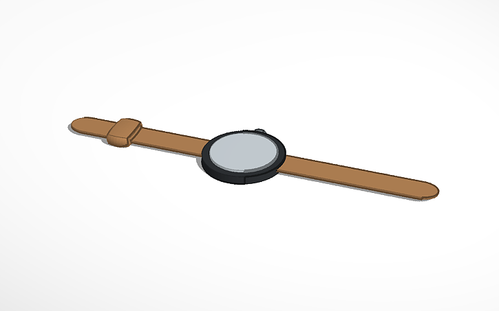 3D design Smart Watch - Tinkercad