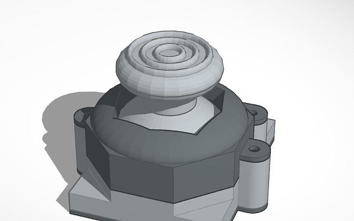 3D design Joystick Housing - Tinkercad