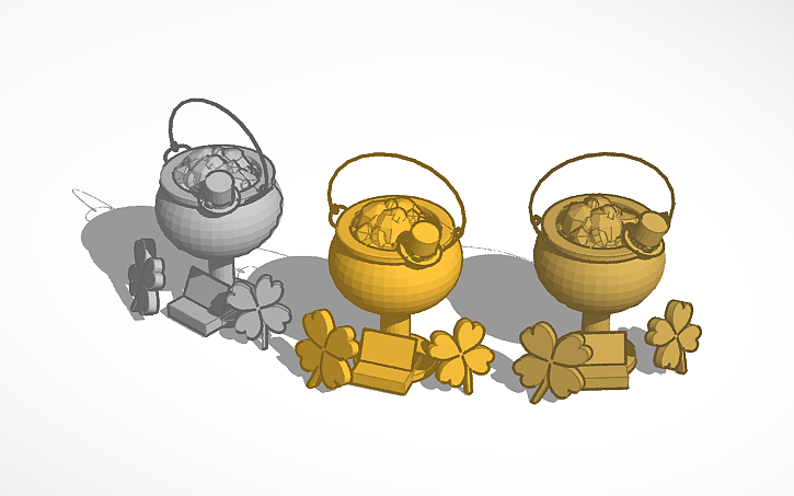 3D design Saint Patrick's Day Design Challange! - Tinkercad