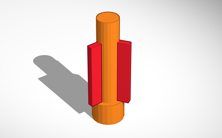 3D design gear-strut v2 | Tinkercad
