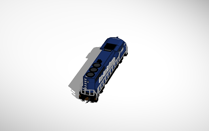3D design Pan Am Train 219 (Hinchey Models) - Tinkercad