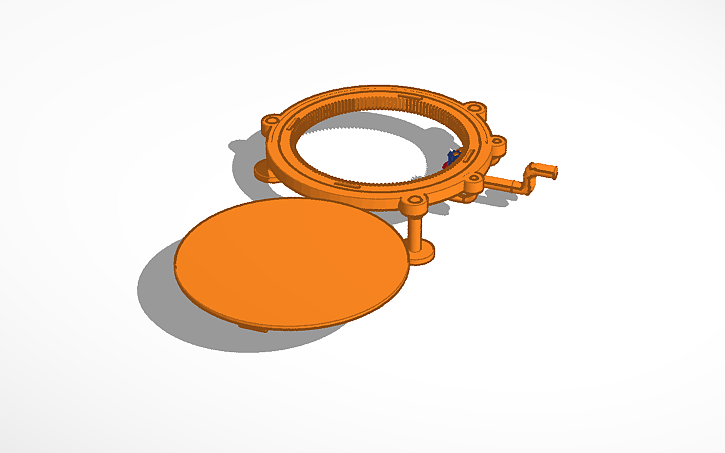 3D design Turntable Design COMPLETE - Tinkercad