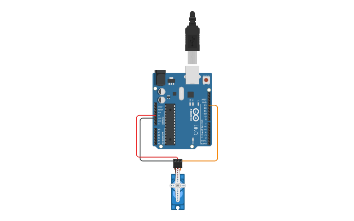 Circuit Design Micro Servo Motor Com Arduino Tinkercad Otosection 0869