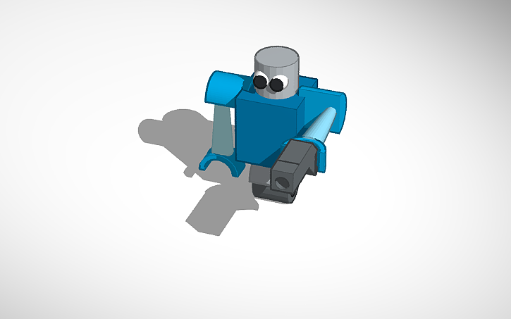 3D design ROBO COP THAT PROTECTS YOU IF YOU LIKE THE ART WORK | Tinkercad