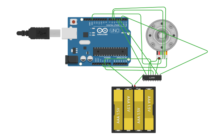 Circuit design PID amir | Tinkercad